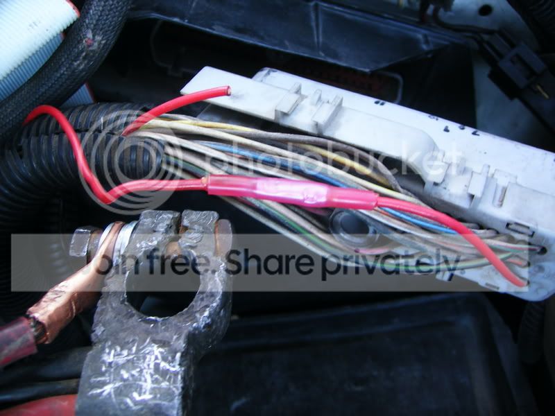 Fuse box and remote chip install