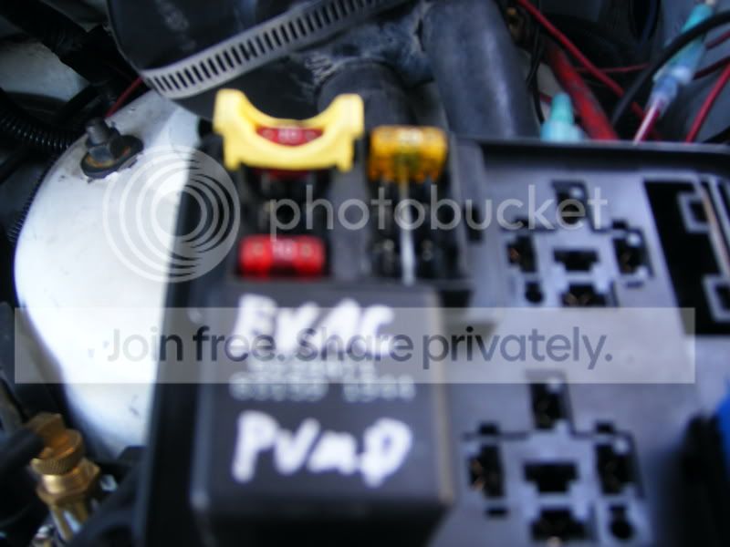 Fuse box and remote chip install
