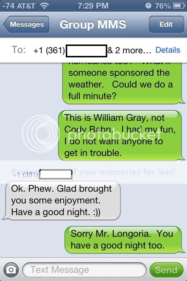 Trolling the MSM when they text the wrong number. > General Discussion ...