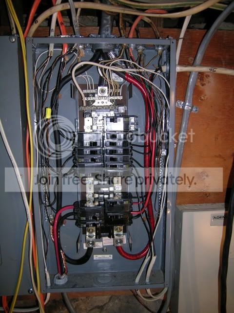 fixing mess in old panel, wiring in subpanel - DoItYourself.com ...