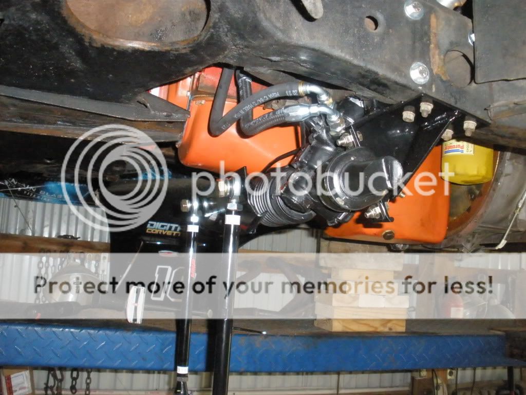 An old man working on a C3 Part 3...THE RACK AND PINION INSTALL ...