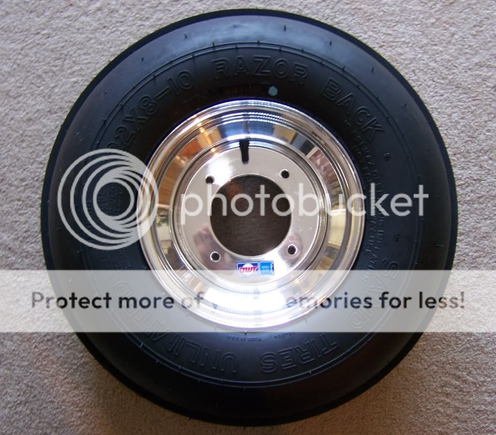 STU Razor Back 22x8x10 - Front Sand Tires | Honda TRX 450R