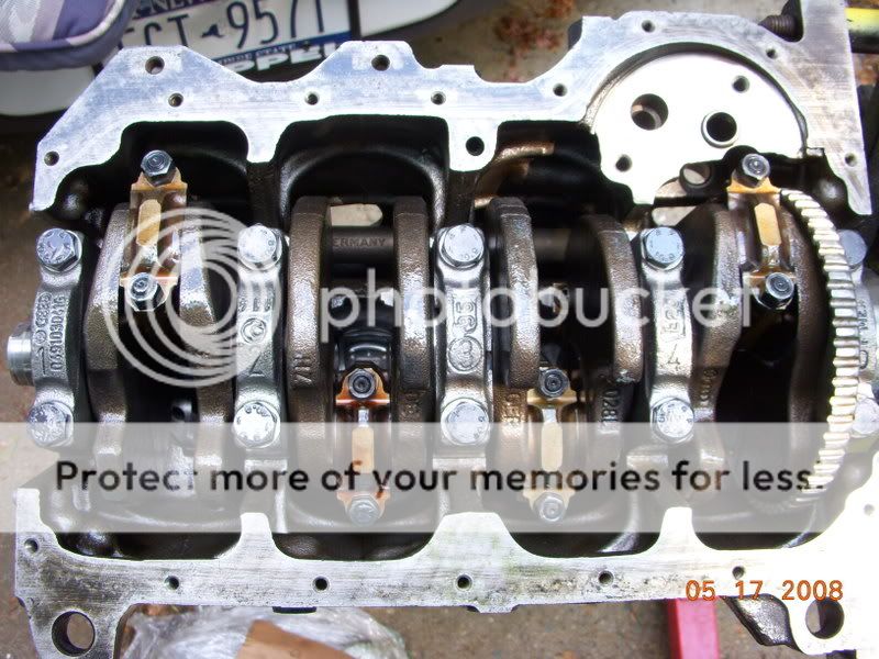 83mm bore, 20V JE pistons, TDI 95mm crank, and ABA block are finally ...