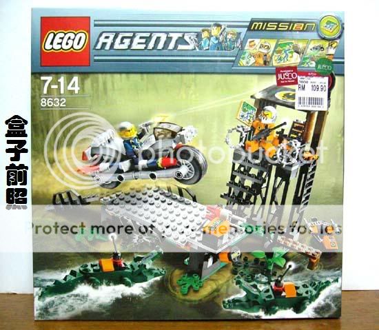 LEGO Agents 8632: Swamp Raid | JW LEGO Collection & Creation