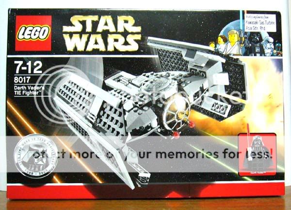 LEGO Star Wars 8017: Darth Vader’s TIE Fighter | JW LEGO Collection ...
