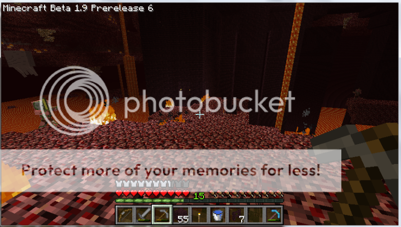 [1.9pr6] Nether stronghold over HUGE lava ocean - Seeds - Minecraft ...