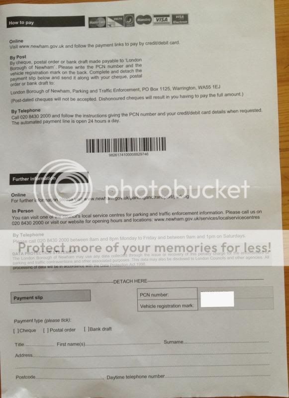 Contravention code 53j, need to appeal - Newham council - Local ...