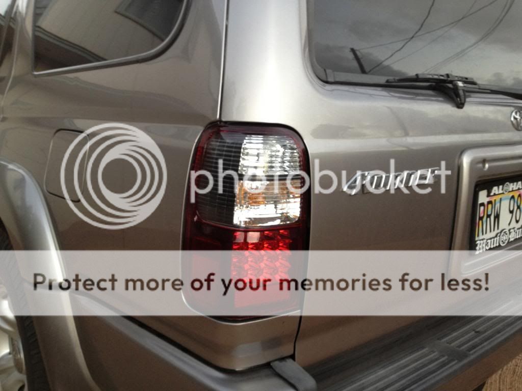3rd Gen Tail Light Mod! (w/pics) - Toyota 4Runner Forum - Largest ...