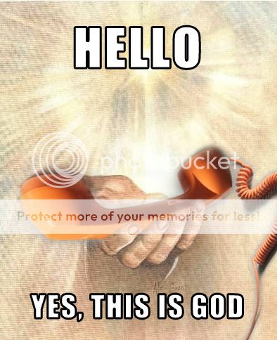 FARK.com: (7191282) Hello? Yes, this is God