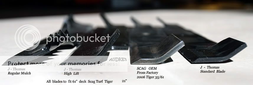 Blade Comparison Pictures | Lawn Care Forum