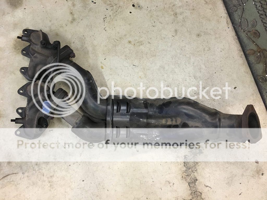 FS: thermal coated OBD1 VR6 exhaust manifold | VW Vortex - Volkswagen Forum