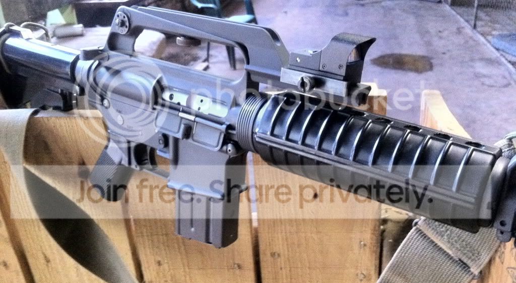 Red Dot on A2? > Optics, Mounts, and Sights > AR15.COM