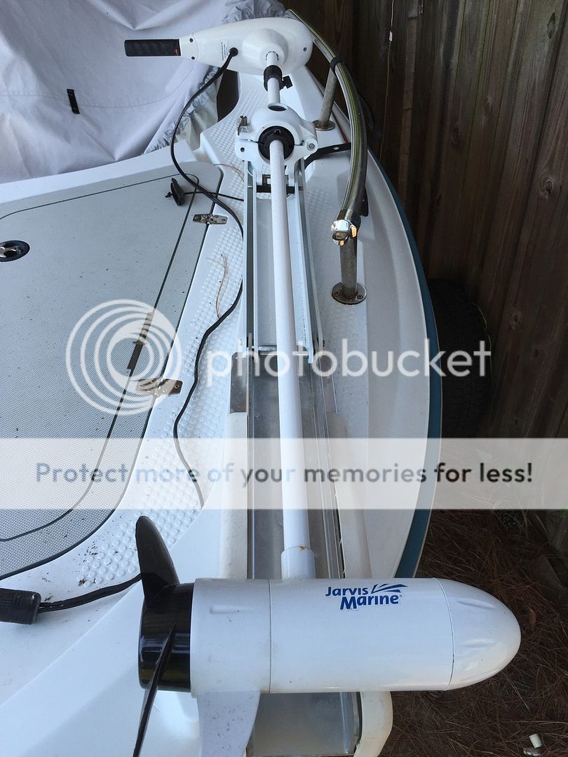 Bow rail modification complete | Pensacola Fishing Forum