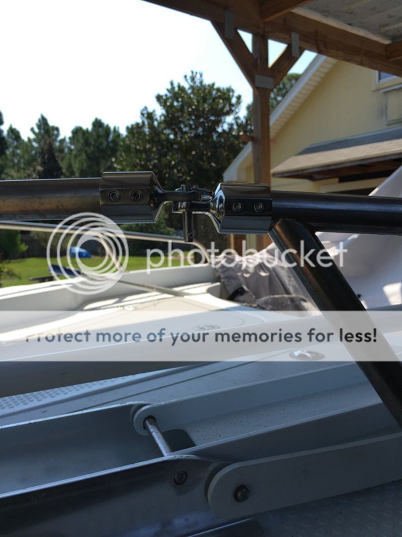 Bow rail modification complete | Pensacola Fishing Forum