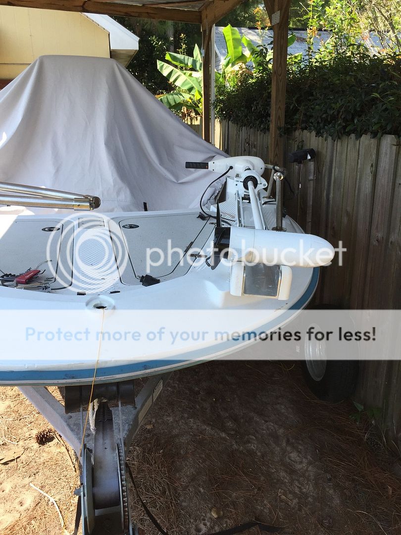 Bow rail modification complete | Pensacola Fishing Forum